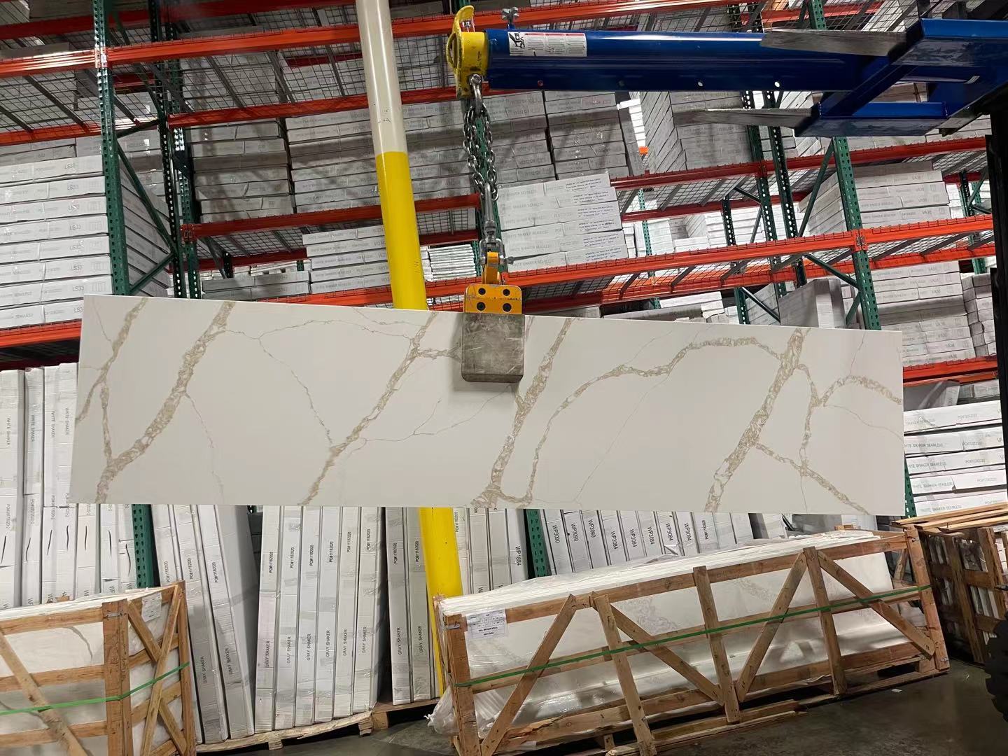 Calacatta gold Quartz Countertop